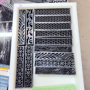 3D Printed Resin Pen Blank Choose Your Design - Etsy