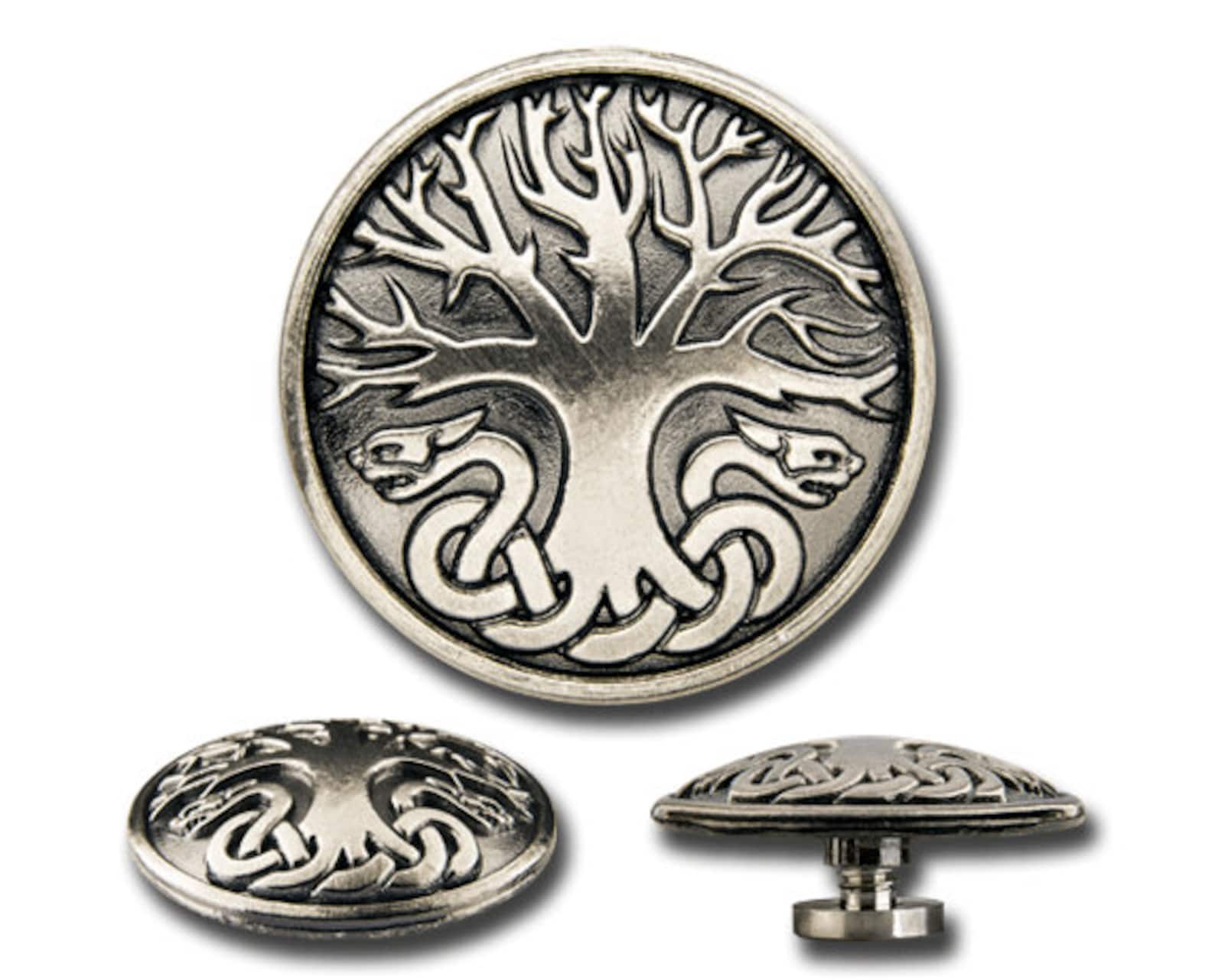 Concho / Screw Back Rivet Celtic Tree of Life (1) - Etsy