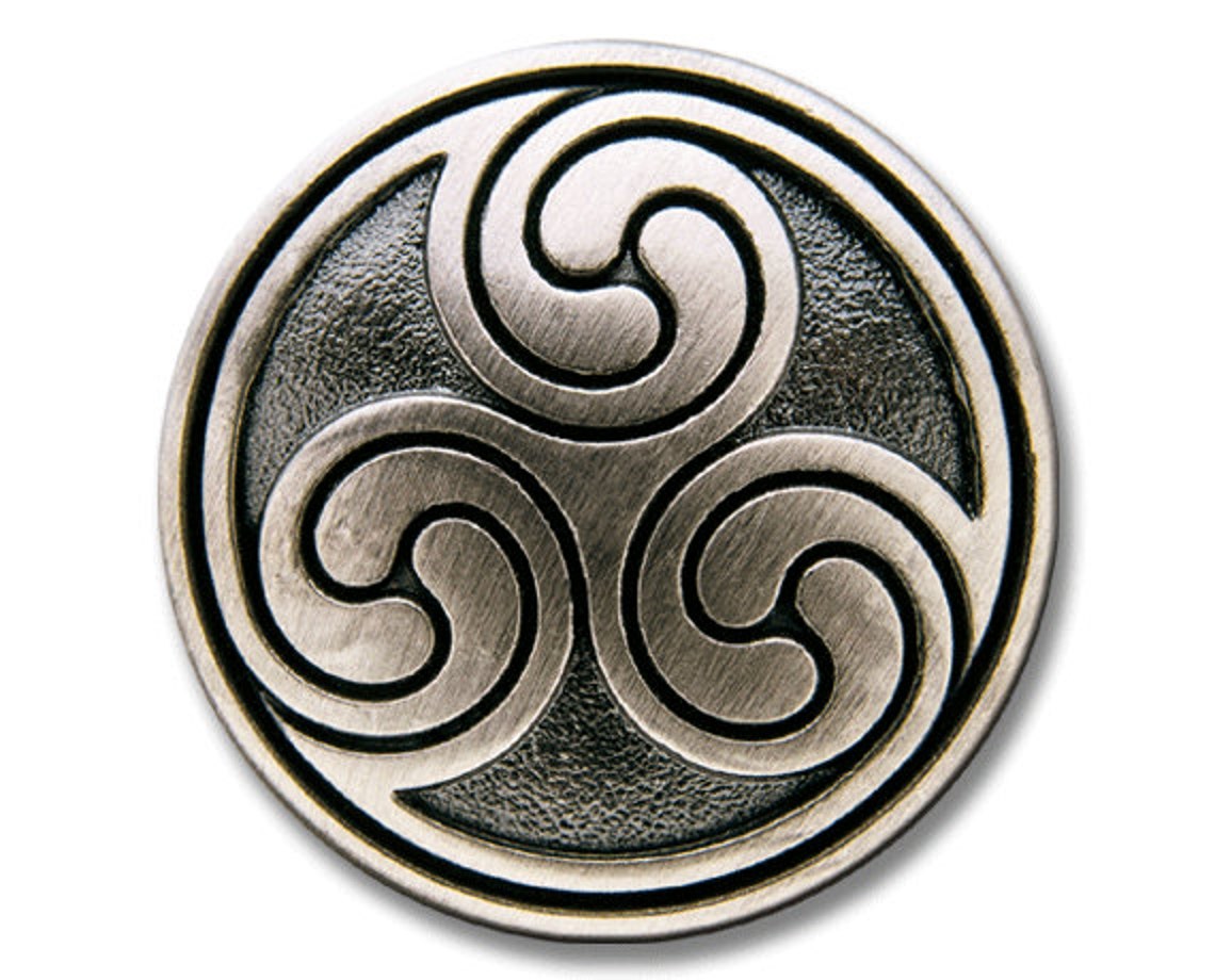 Concho / Screw Back Rivet Celtic Triskel 2 - Etsy