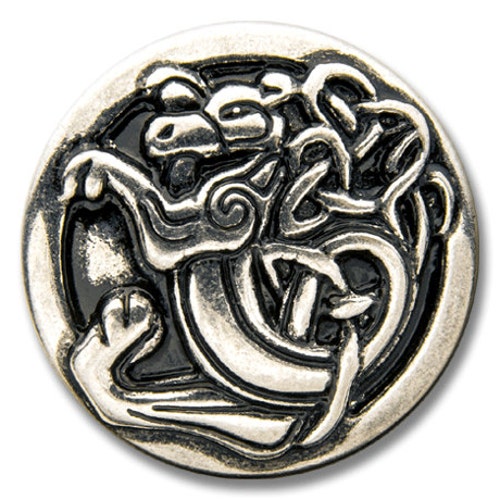 Concho / Screw Back Rivet Celtic Snakes - Etsy