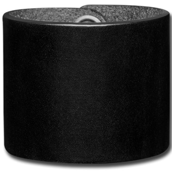 Black Leather Wrist Cuff - Etsy UK