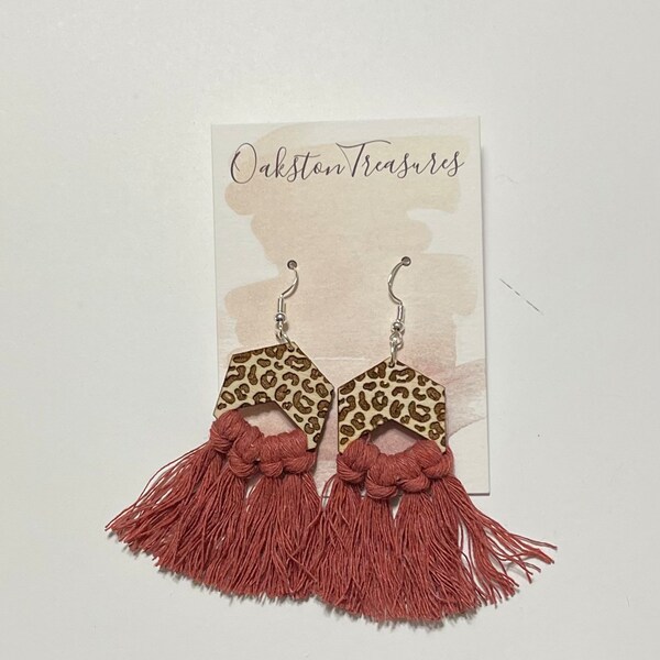Cheetah Print Fringe - Etsy