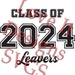 4x Leavers 24 SVG Files Ideal for Making Hoodies / T Shirts for School ...