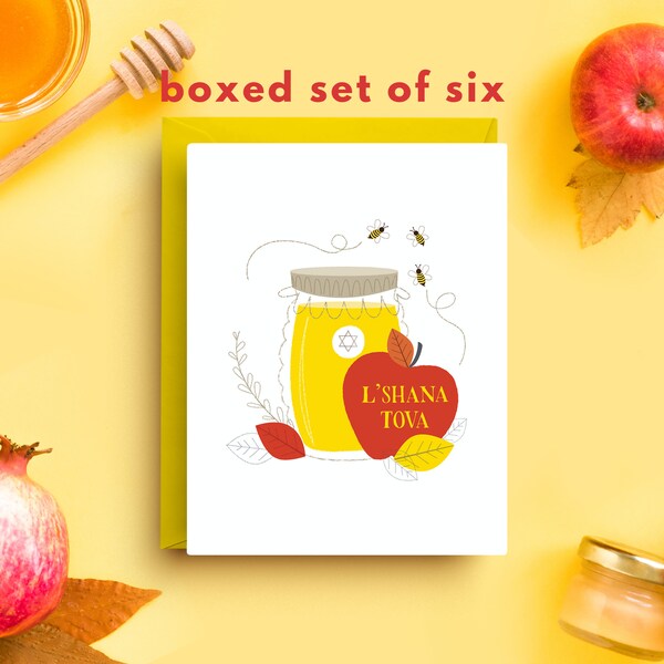Rosh Hashanah Cards - Etsy