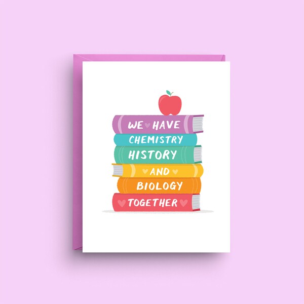 Chemistry Card - Etsy