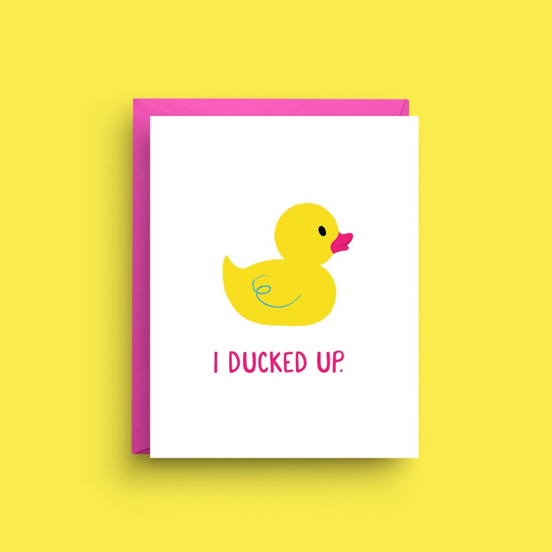 Apology Cards - Etsy