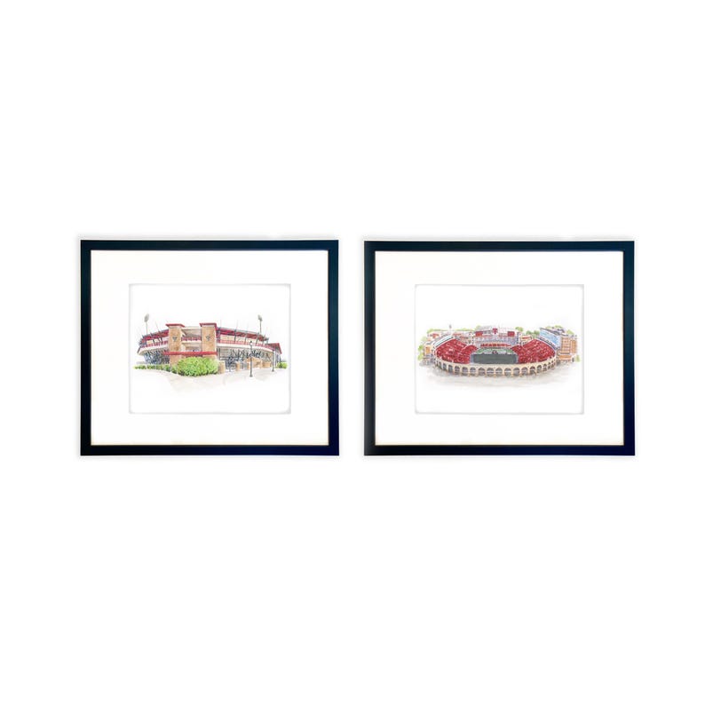 Dan Law Field Art Texas Tech Graduation Gift Tech Gift Dorm Decor Texas ...