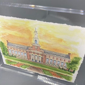 Oklahoma State Library Print OSU Art Graduation Gift Oklahoma State ...