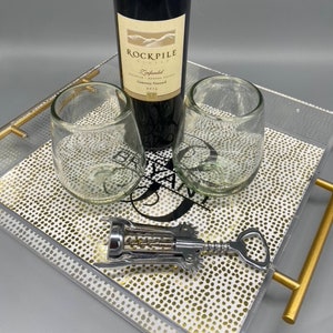 Personalized Acrylic Tray With Interchangeable Art for Wedding - Etsy