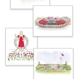 Texas Tech Jones Stadium Art Texas Tech Graduation Gift Red Raider Art ...