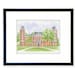 Old Main University of Arkansas Print Arkansas Art Graduation Gift UARK ...