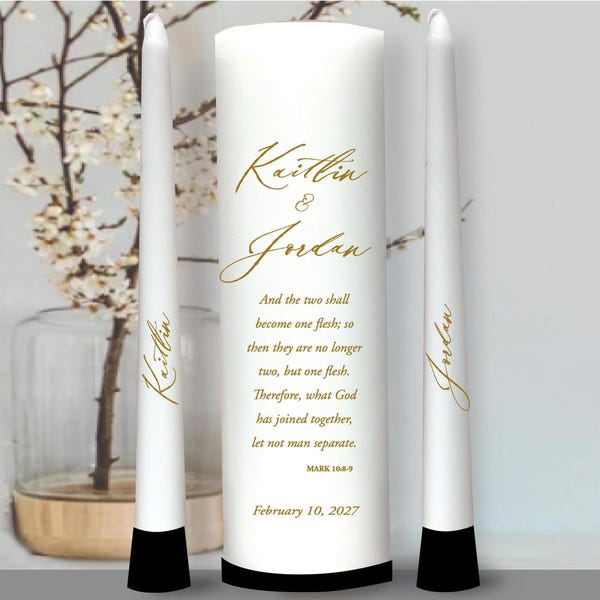 Unity Candle Holder - Etsy