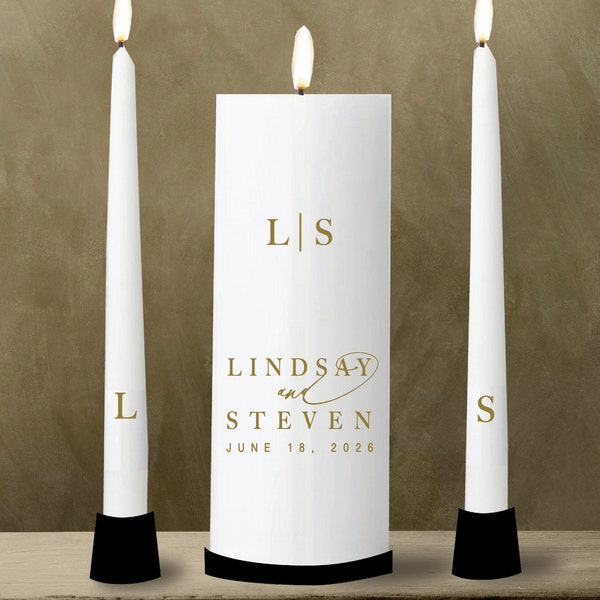 Unity Candle Set - Etsy