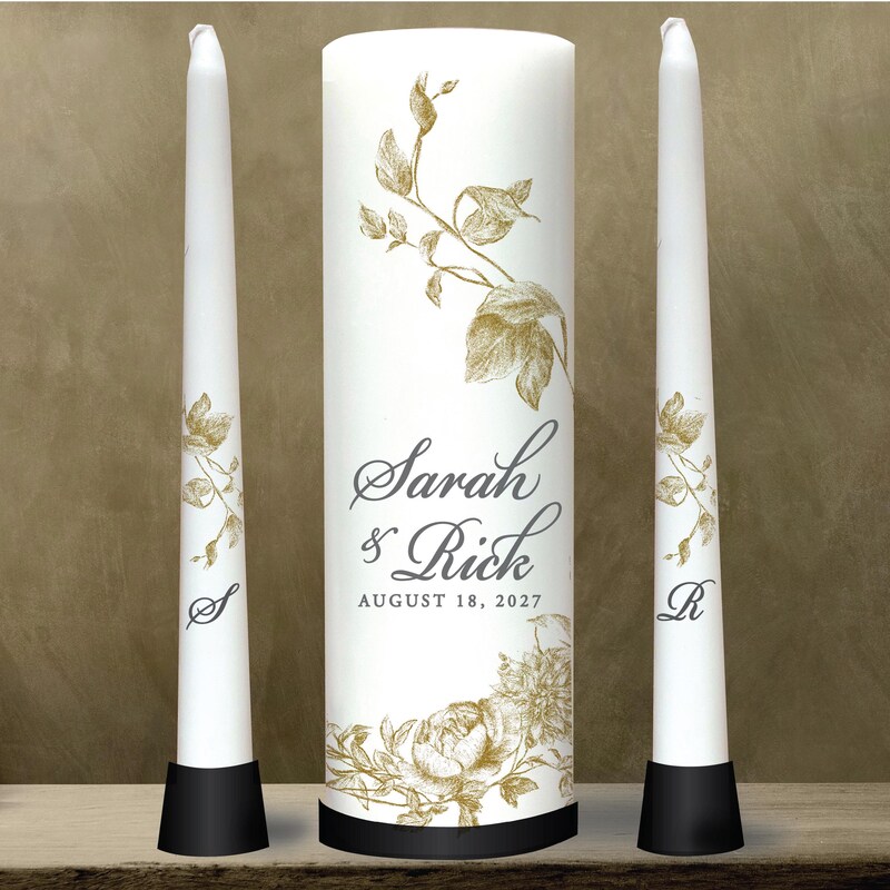 Rustic Unity Candle - Etsy