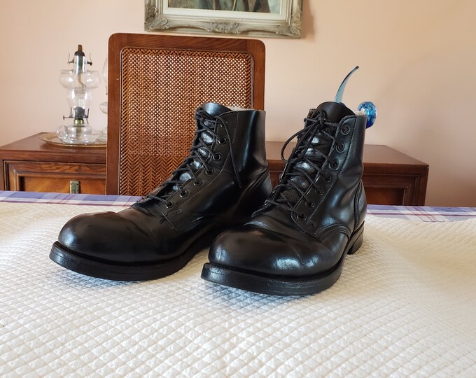 Drill Boots Size 7.5 E Military Boots Army Boots Cadet Boots Marching ...