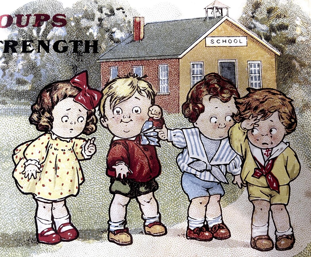 RARE Vintage Campbell's Kids Advertising Poster 1998 Numbered Series 18 ...