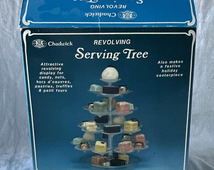 Vintage Chadwick Revolving Serving Tree - Etsy