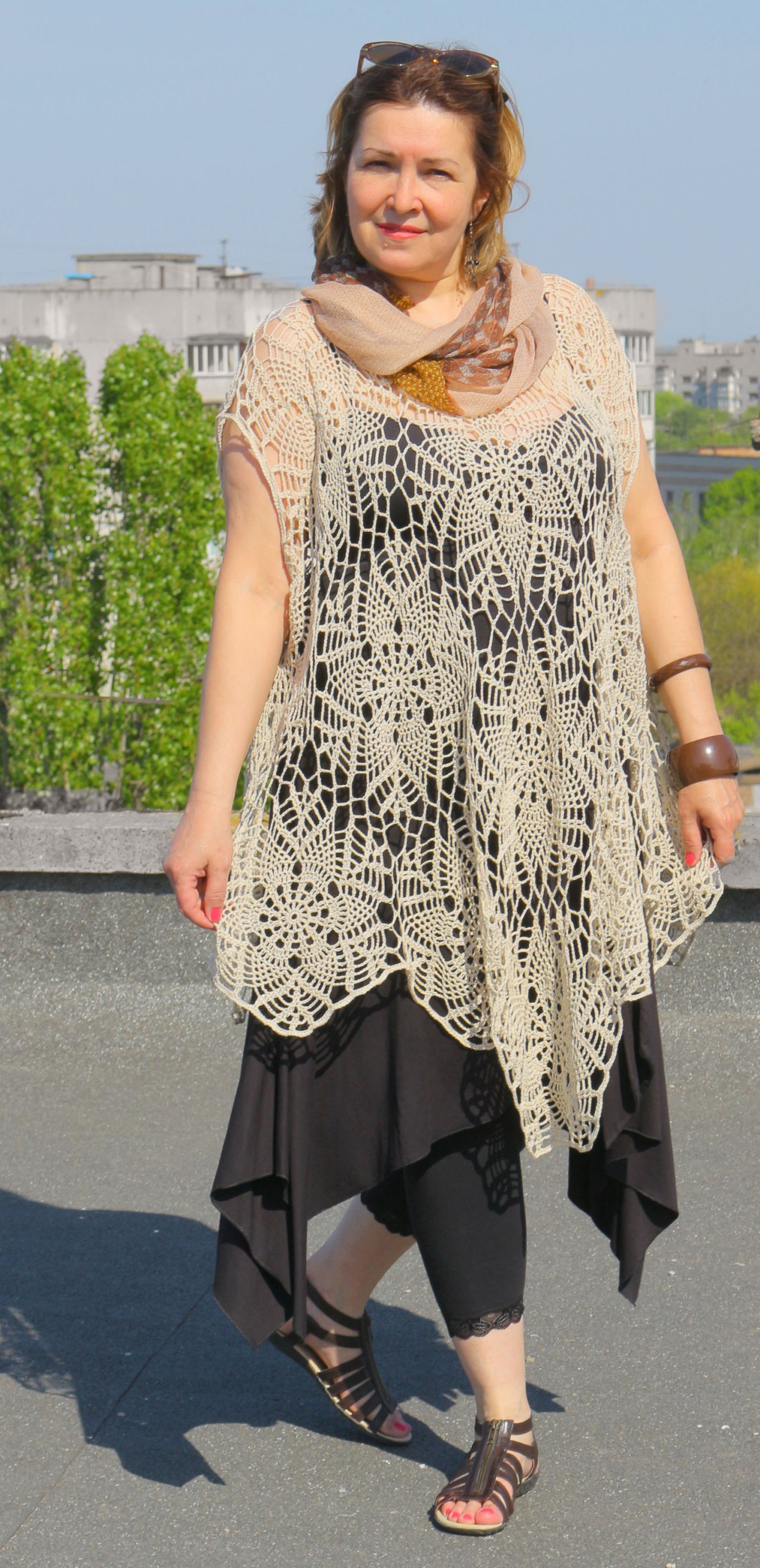 Loose Fitting Tunic Pattern One Size Fits up to 5XL PDF - Etsy