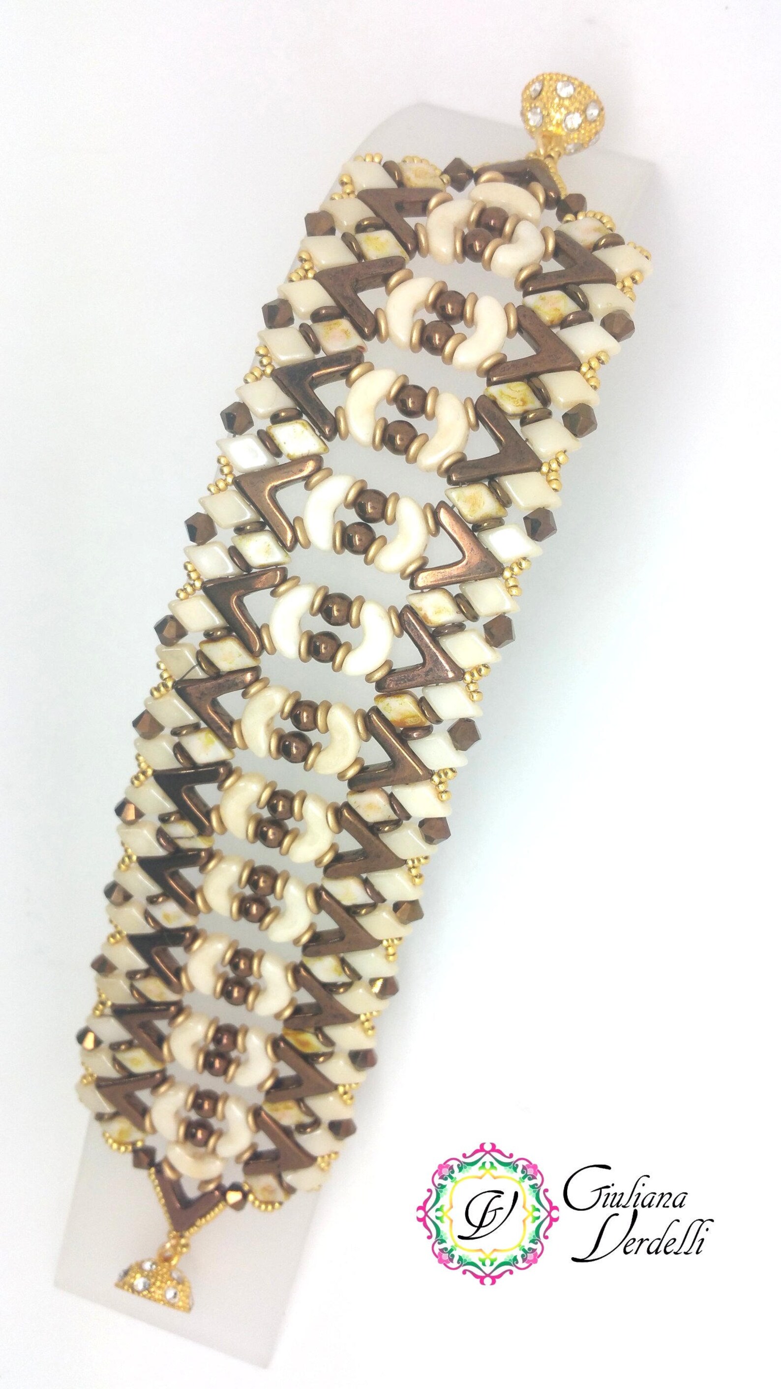 Tutorial to Create the Carnival Bracelet With Ava, Arcos, Diamond Duo ...
