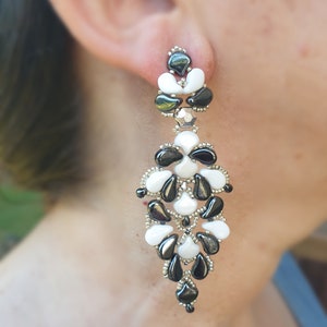Belle Epoque Earrings TUTORIAL Double Version With Paisley, Ginko ...