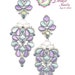 Belle Epoque Earrings TUTORIAL Double Version With Paisley, Ginko ...