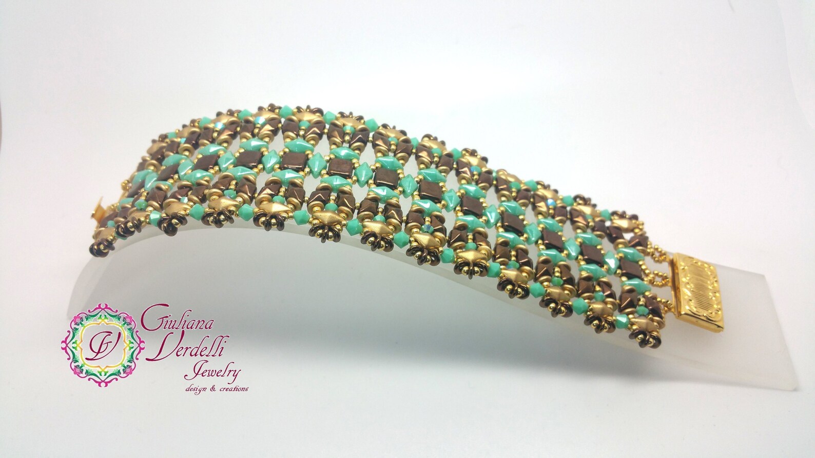 Tutorial to Create the Chantico Bracelet With Tile, Diamond Duo, O ...