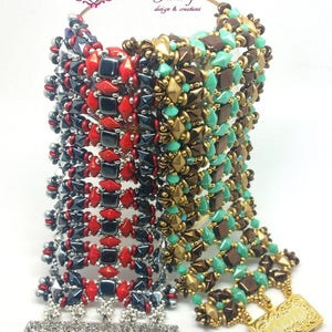 Tutorial to Create the Chantico Bracelet With Tile, Diamond Duo, O ...