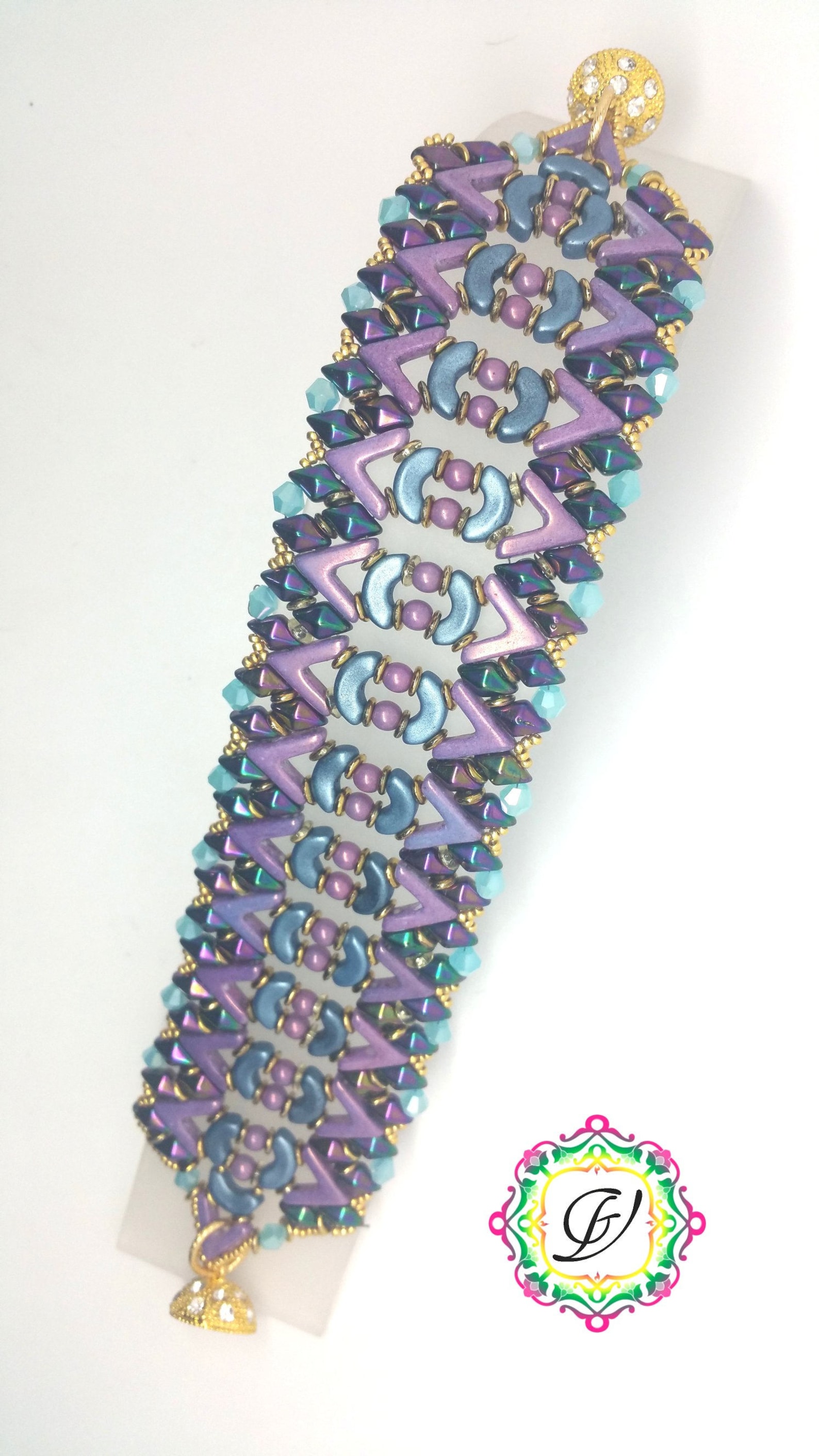 Tutorial to Create the Carnival Bracelet With Ava, Arcos, Diamond Duo ...
