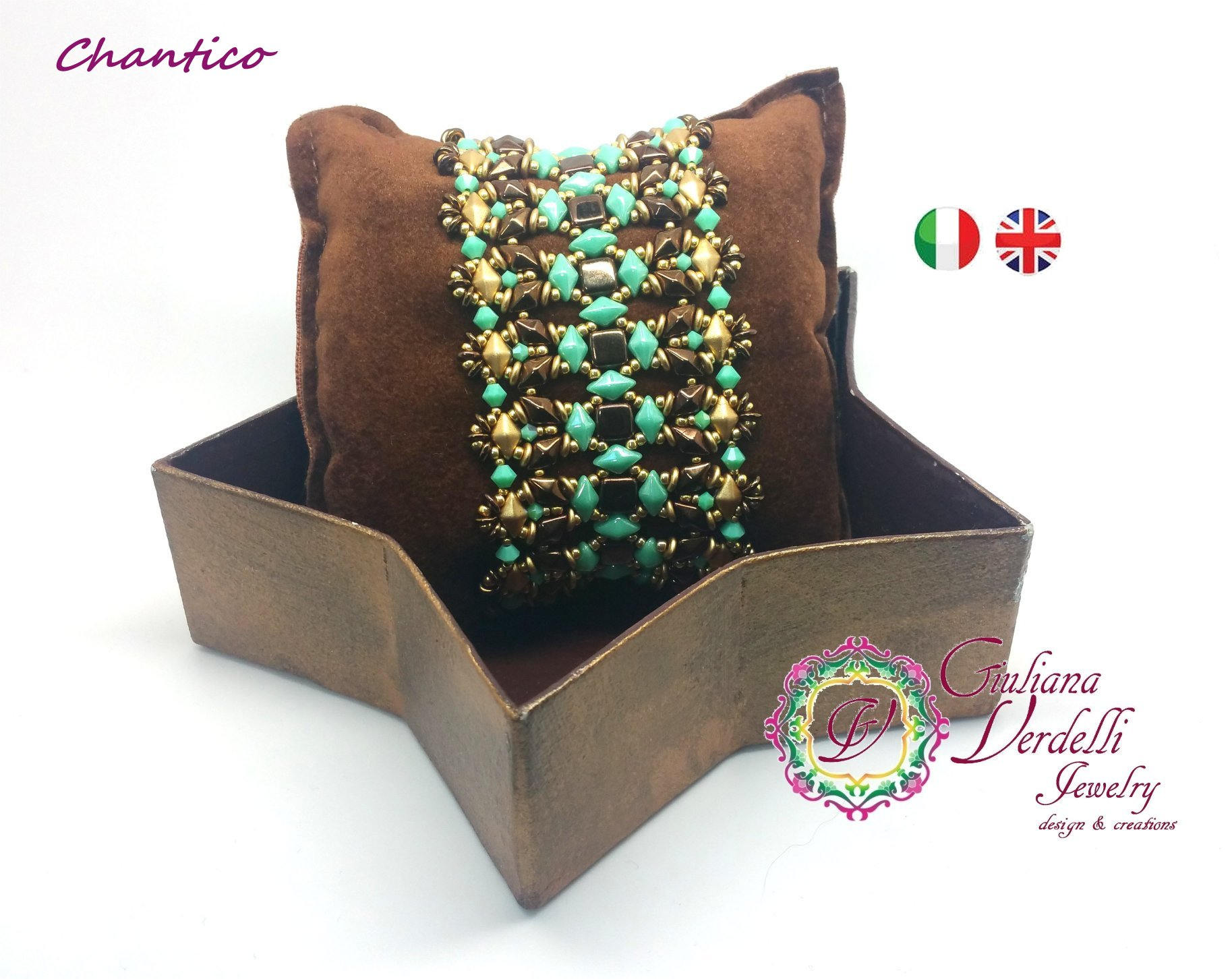 Tutorial to Create the Chantico Bracelet With Tile, Diamond Duo, O ...