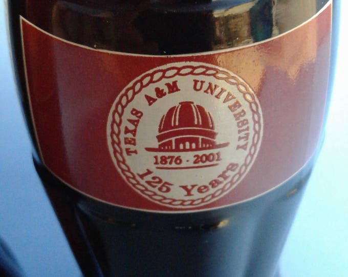 Coca Cola Bottle, Texas A & M, 125 Years, Collectible Bottle, Coke ...
