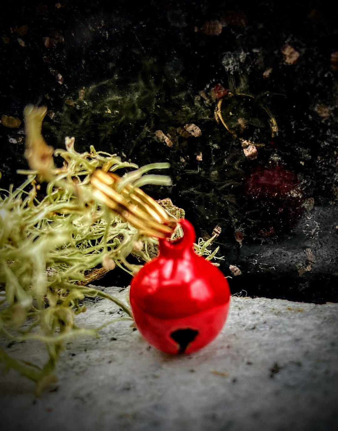 Red Collar Bell, Kitten Bell, Puppy Bell, Cat Collar Bell, Small Pet ...