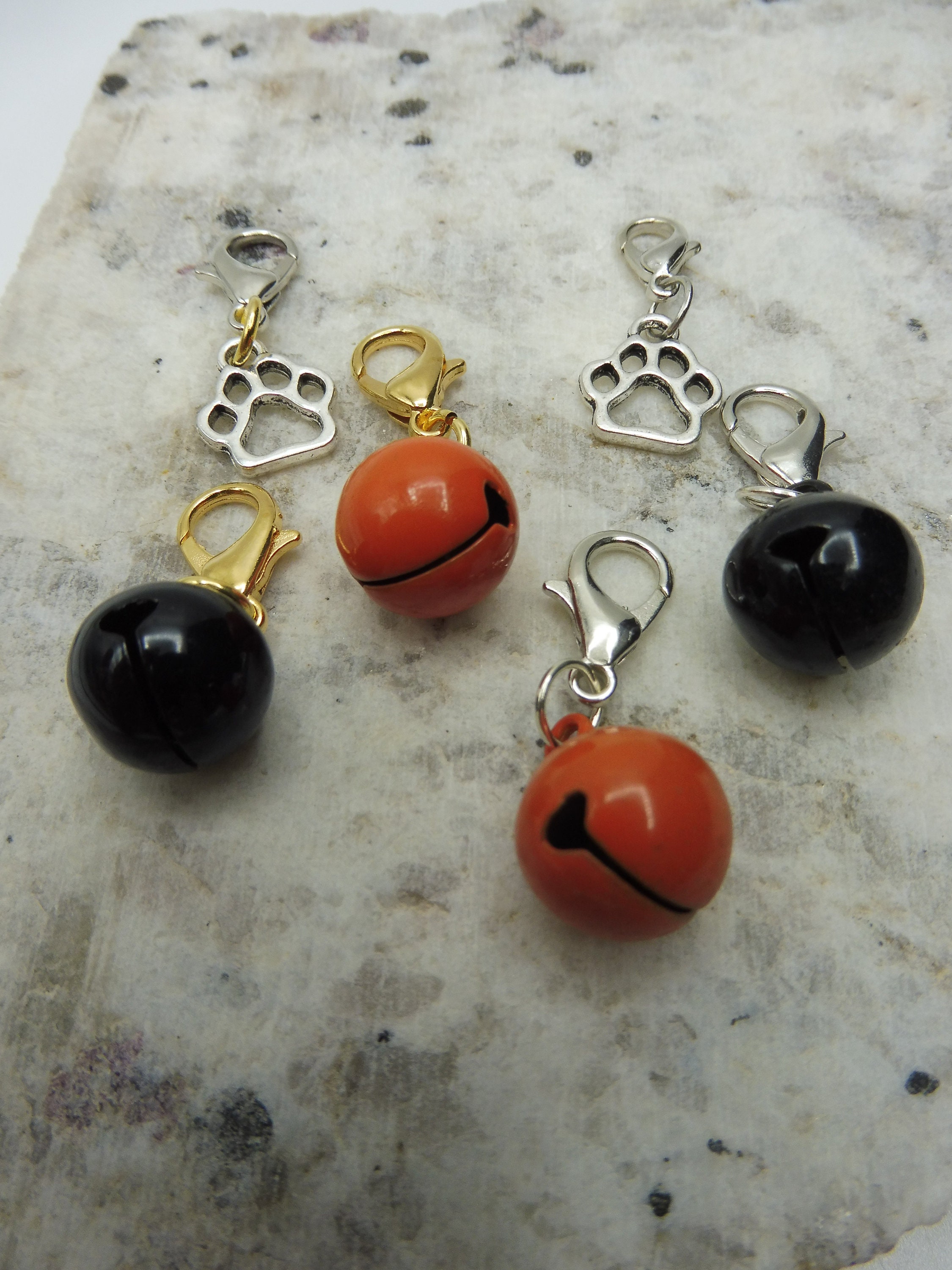 Cat Bells Cat Bell Gift Set Kitten Bells Halloween Bells | Etsy