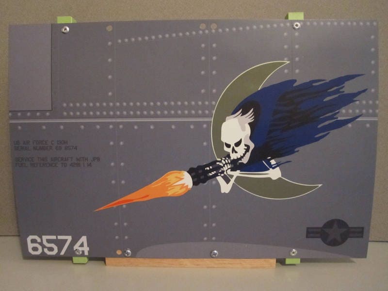 AC-130 H Spectre Gunship Aircraft Nose Art Panel - Etsy AC-130 H Spectre Gunship Aircraft Nose Art Panel - Etsy