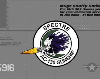 Poster Many Sizes Available AC-130 Spectre Gunship - Etsy