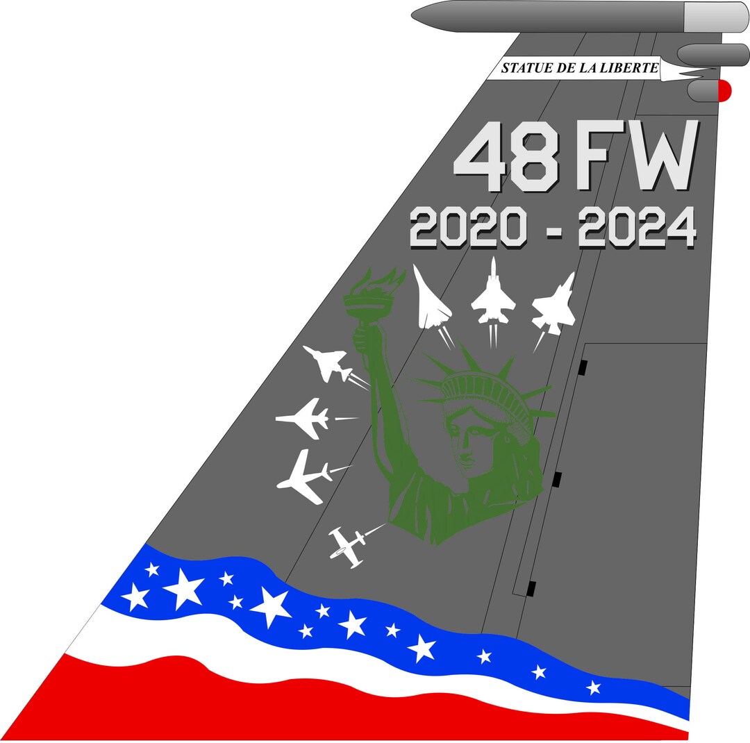 F-15 48FW Lakenheath Aircraft Tail Flash Panel - Etsy