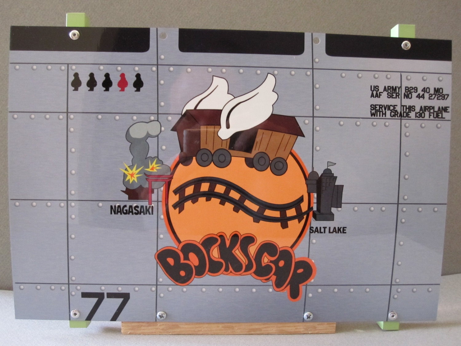 B-29 Aircraft Nose Art Panel Bock's Car WWII - Etsy