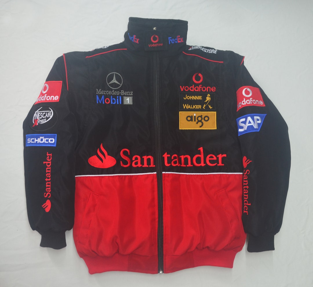 Formula F1 Mercedes-benz Retro Track Jacket-street Style Fashionable ...