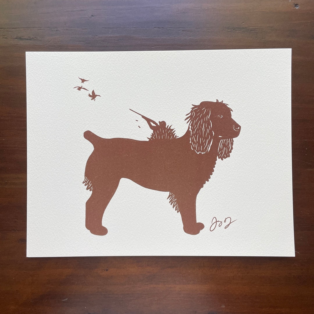 Boykin Duck Hunting Print - Etsy