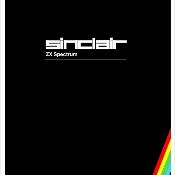 Zx Spectrum Poster - Etsy