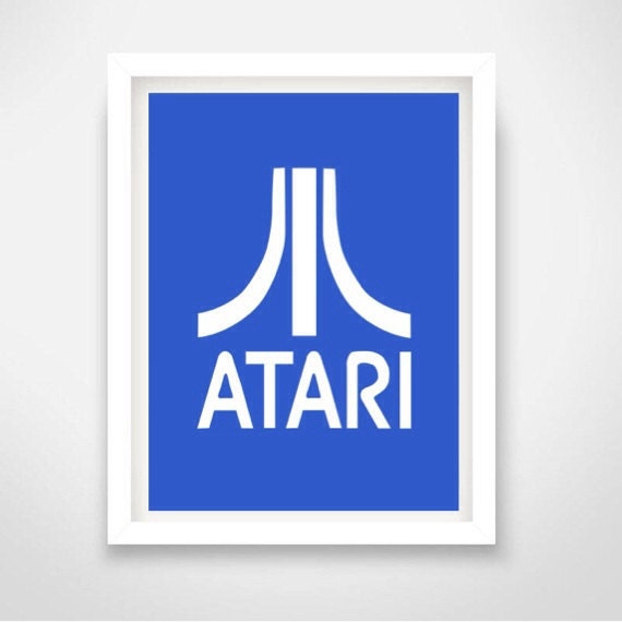 Atari Poster Plakat Retro Vintage Game Platforme Arcade Games - Etsy