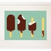 Geek Ice Cream 8 Bit Art Nerdy Video Game Minecraft Art Print - Etsy