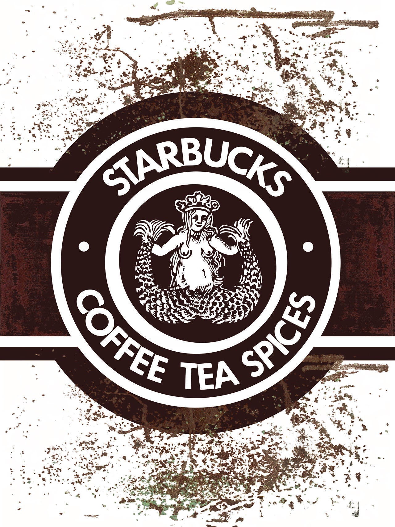 Old Starbucks Logo