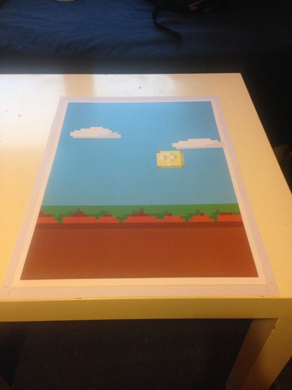 8 Bit Mario Background