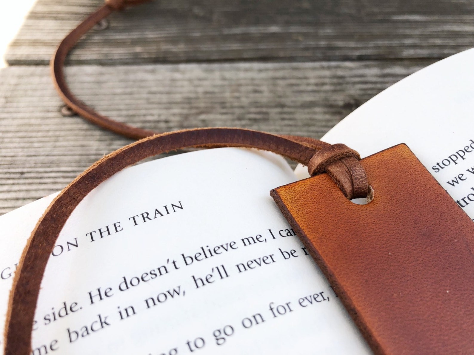 Personalized Custom Leather Bookmark Handtooled Leather | Etsy