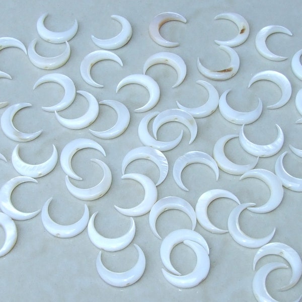 White Horn Beads - Etsy