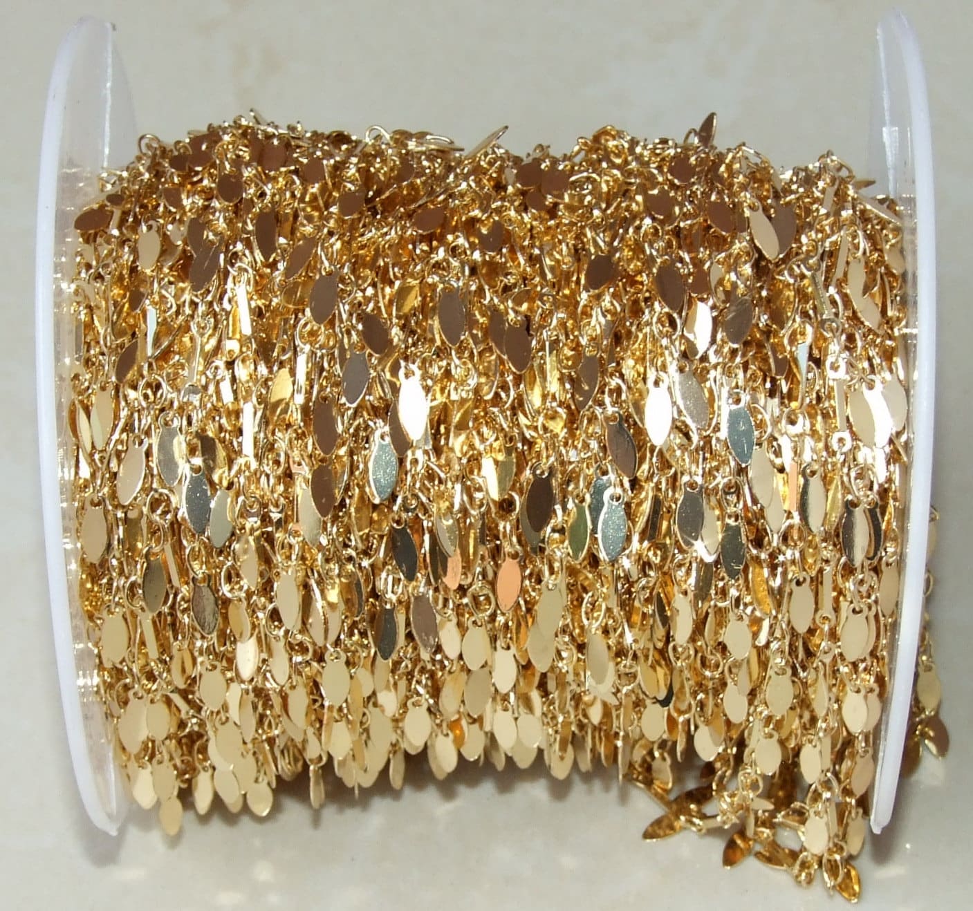 Gold Plated Teardrop Chain Drop Chain Gold Chain Wholesale | Etsy