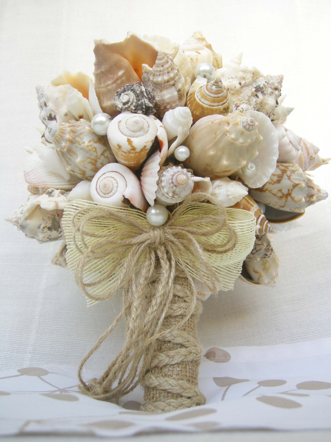 Sea Shell Bouquet Bridal Bouquet Sea Bridesmaid Bouquet - Etsy