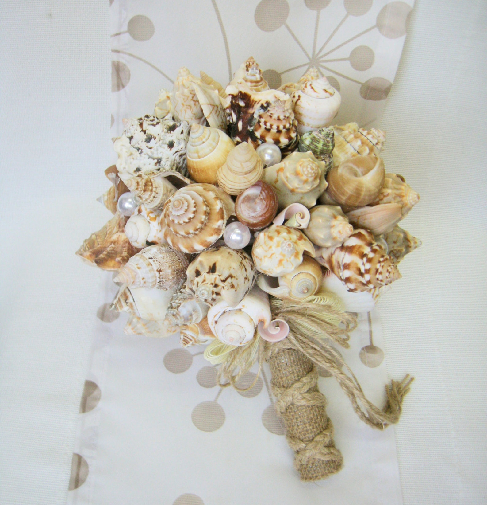 Sea Shell Bouquet, Bridal Bouquet Sea, Bridesmaid Bouquet, Beach ...