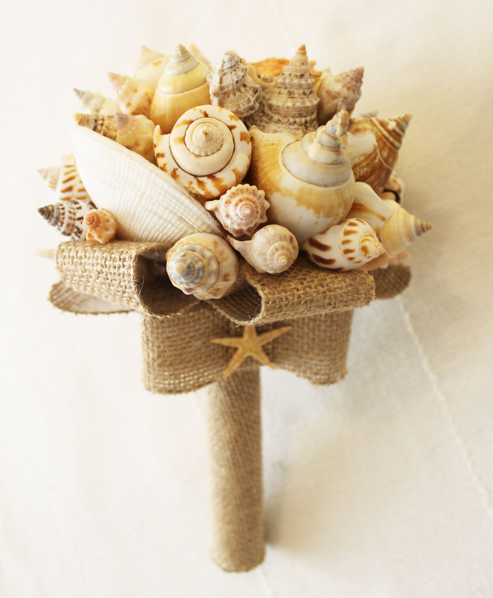 Sea Shell Bouquet Bridal Bouquet Sea Bridesmaid Bouquet - Etsy