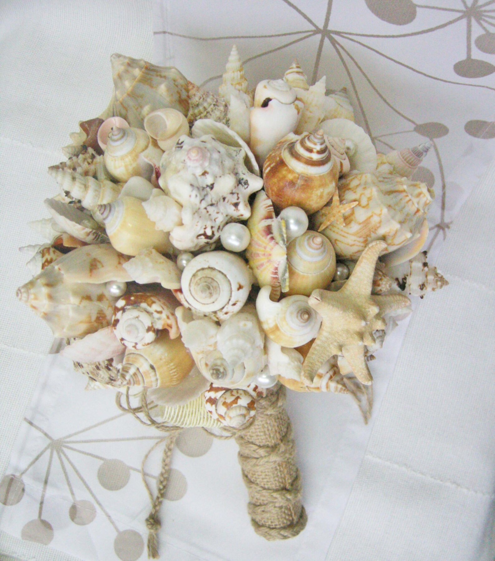 Sea Shell Bouquet Bridal Bouquet Sea Bridesmaid Bouquet | Etsy